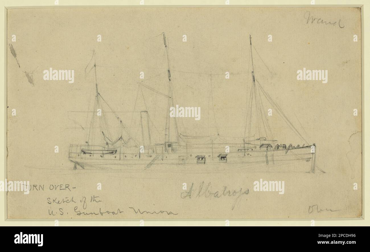 Albatross. Morgan collection of Civil War drawings. Albatross (Ship ...