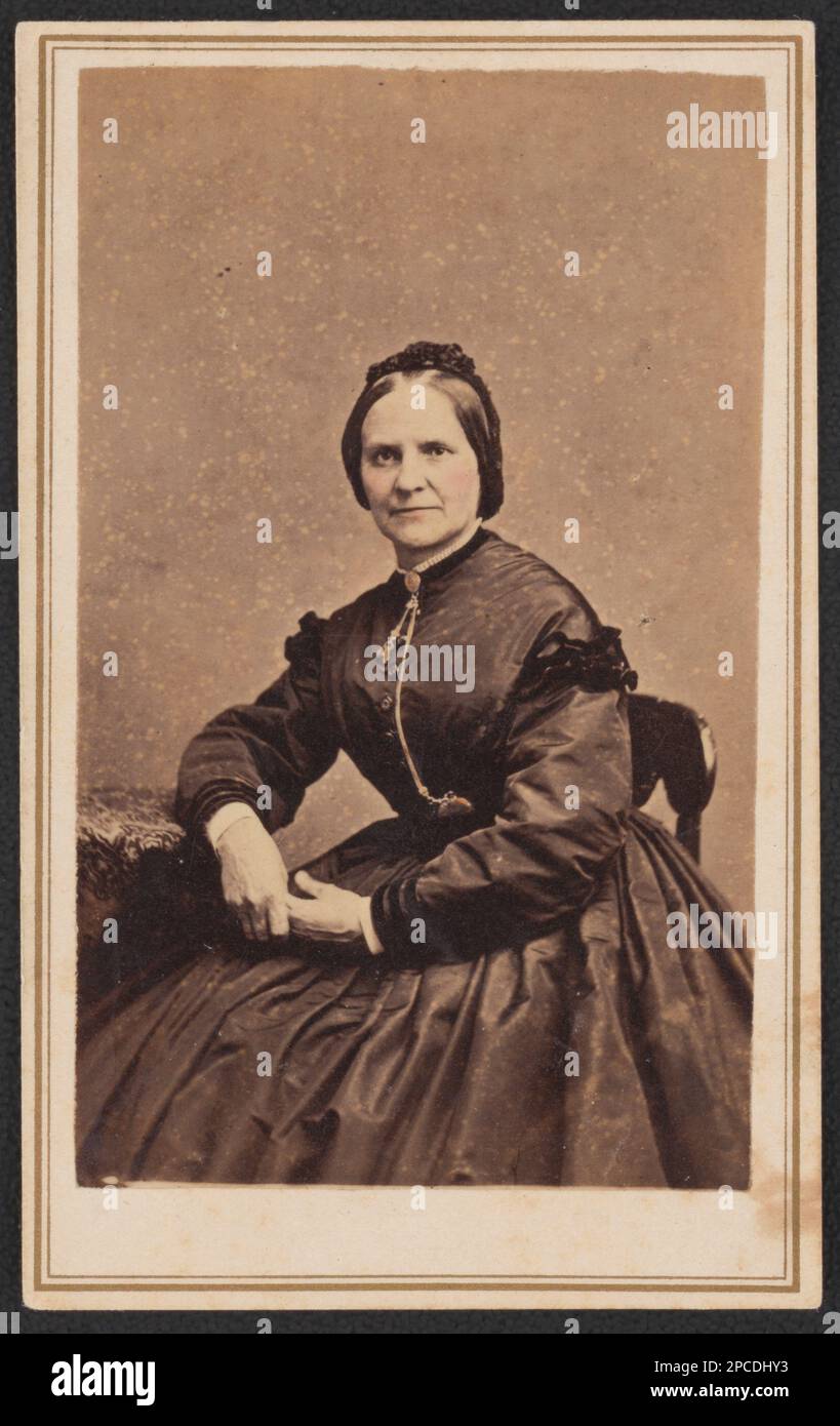 Mrs. Latham, Civil War nurse at Marine Hospital, St. Louis, Missouri ...