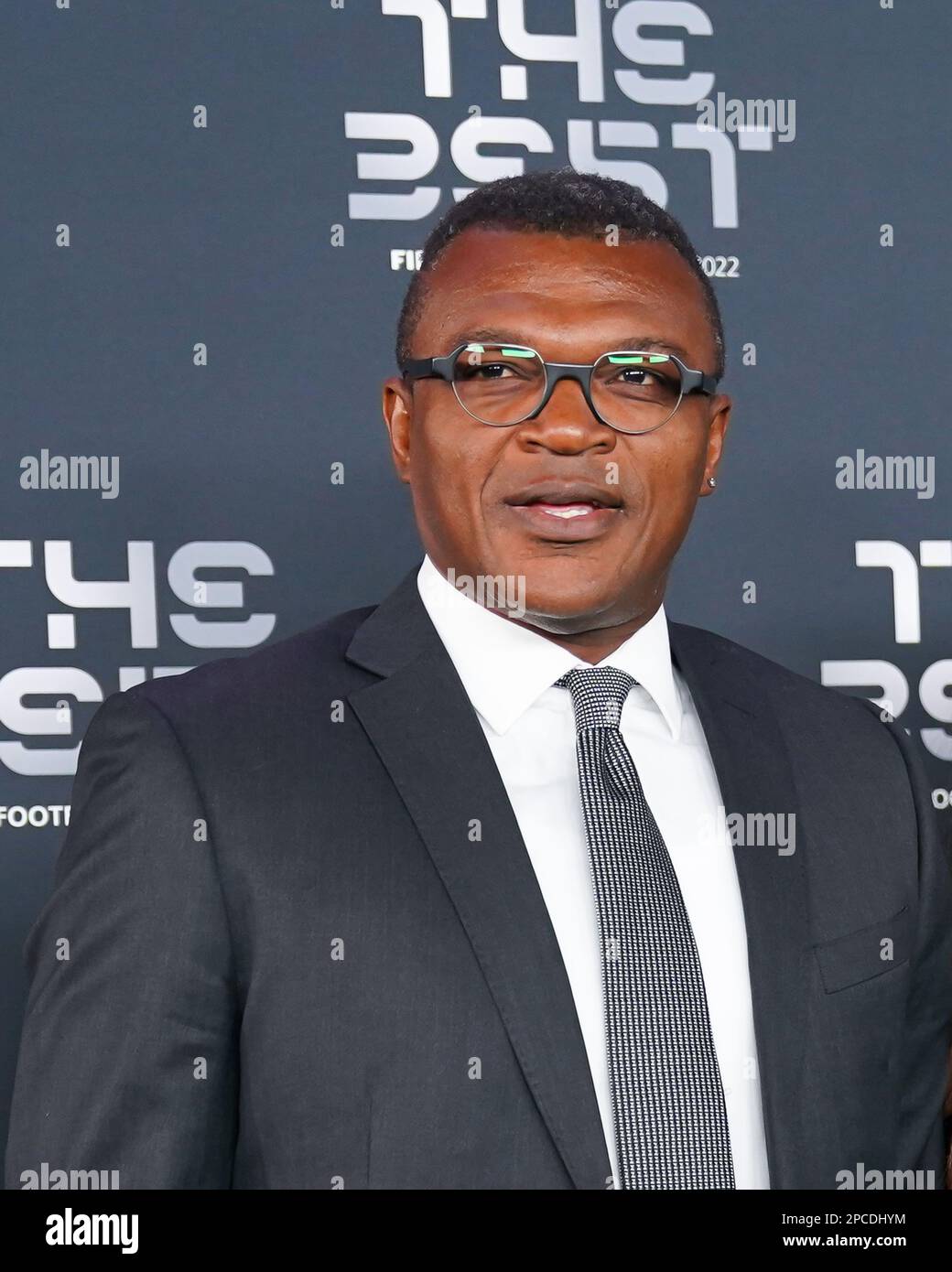 Paris, France. 27th Feb, 2023. Marcel Desailly (former professional ...