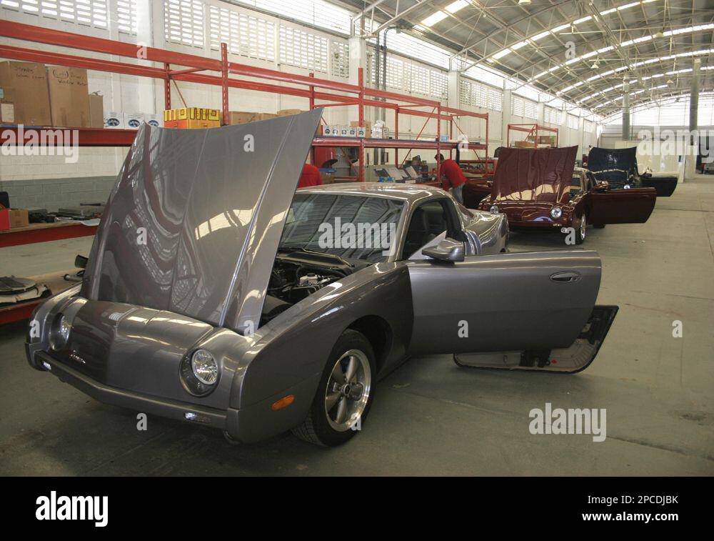 Avanti car models are assembled at the new Avanti Motor Corporation ...