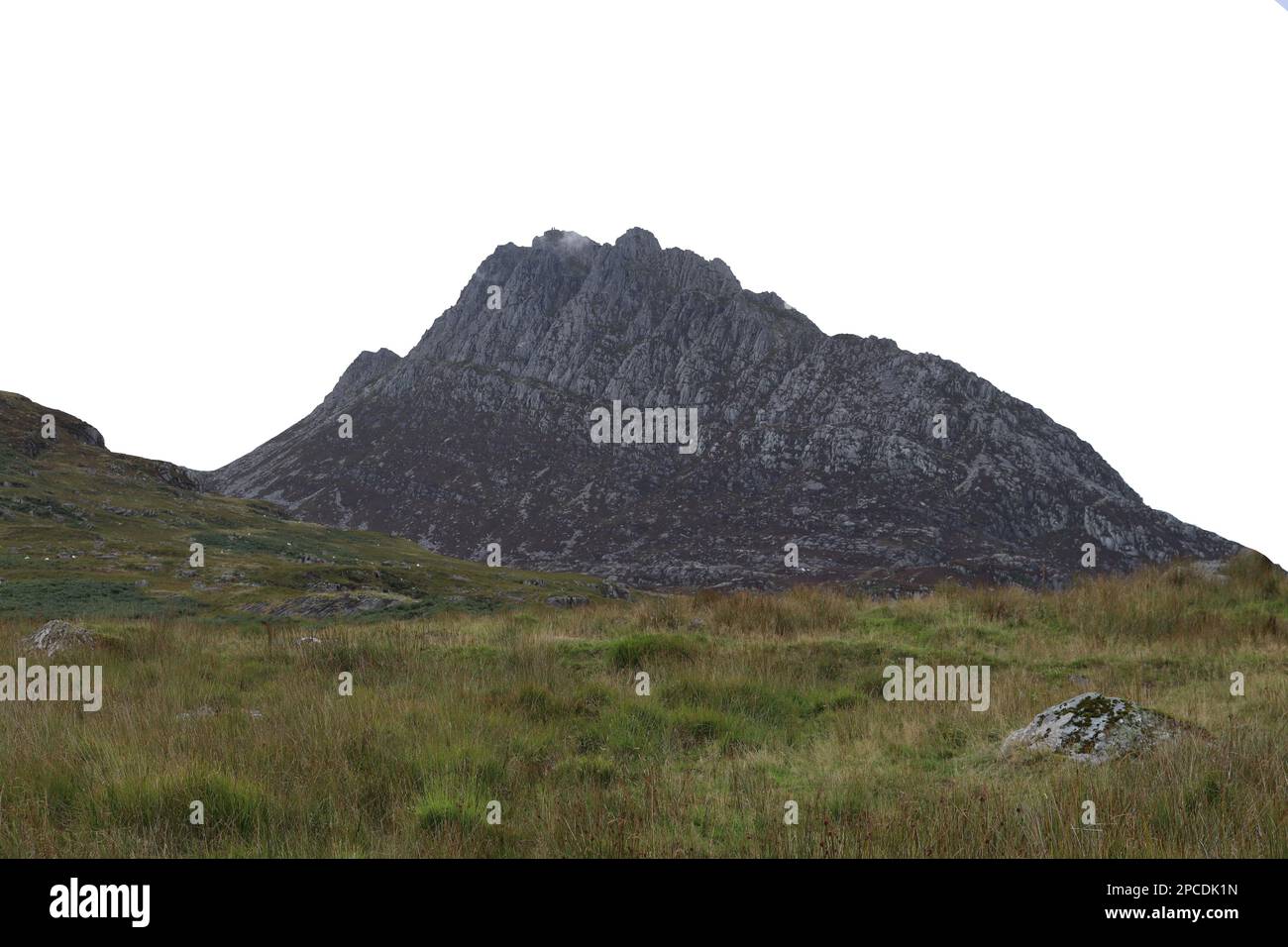 tryfan snowdonia isolated Stock Photo - Alamy