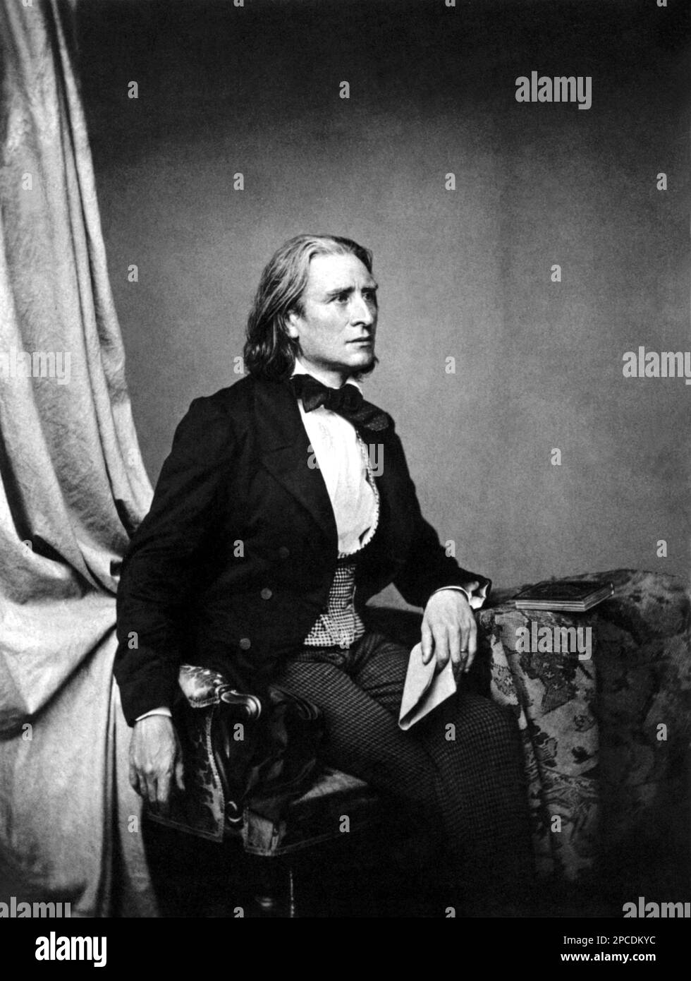 1860 ca, GERMANY : The hungarian music composer, pianist and orchestra ...