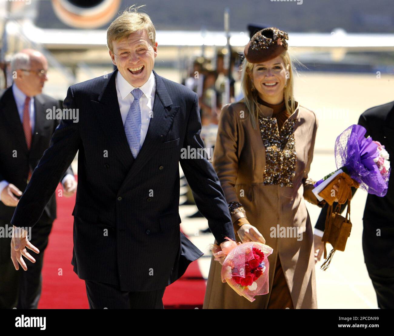Dutch Crown Prince Crown Prince Willem-Alexander of Orange and his wife ...