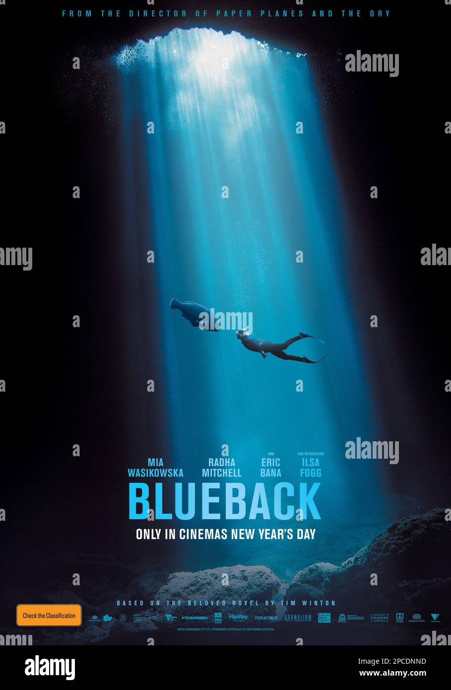 BLUEBACK, Australian poster, 2022. © Quiver Distribution /Courtesy ...