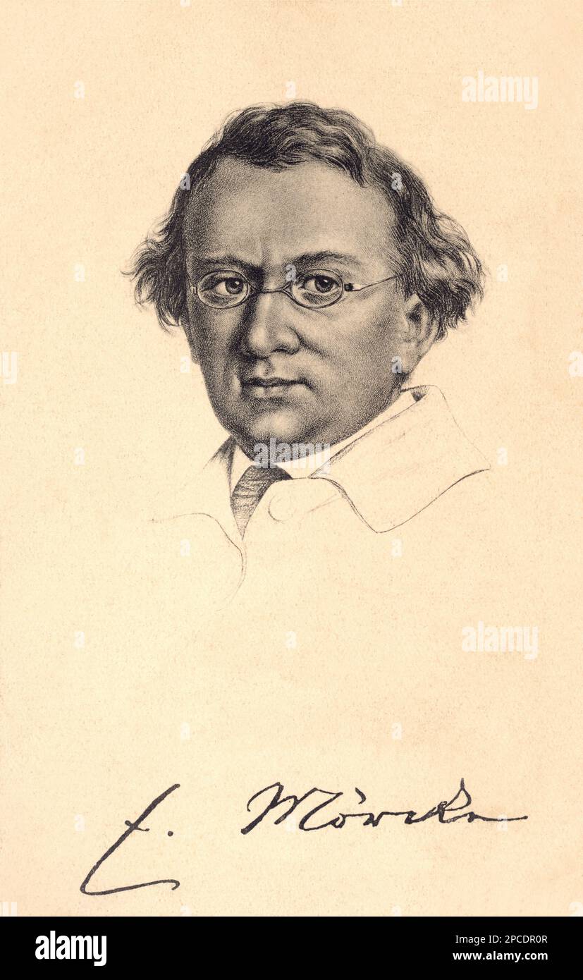 EDUARD MORICKE ( 1804 - 1875 ) was a German romantic poet . Mörike is a ...