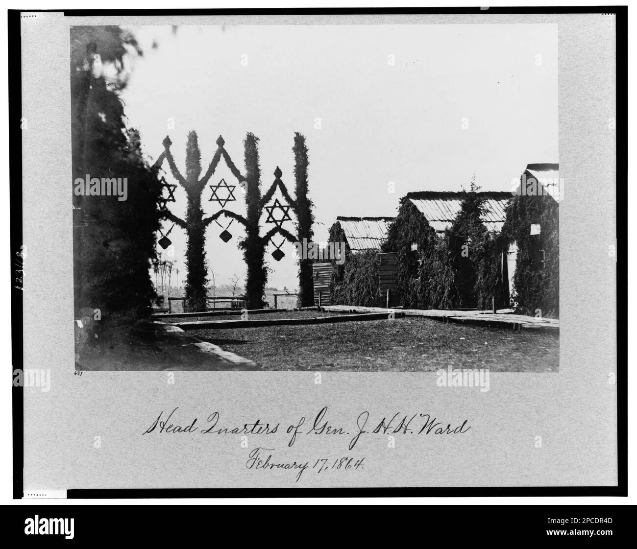 Head Quarters of General J.H.H. Ward, February 17, 1864. Civil War ...