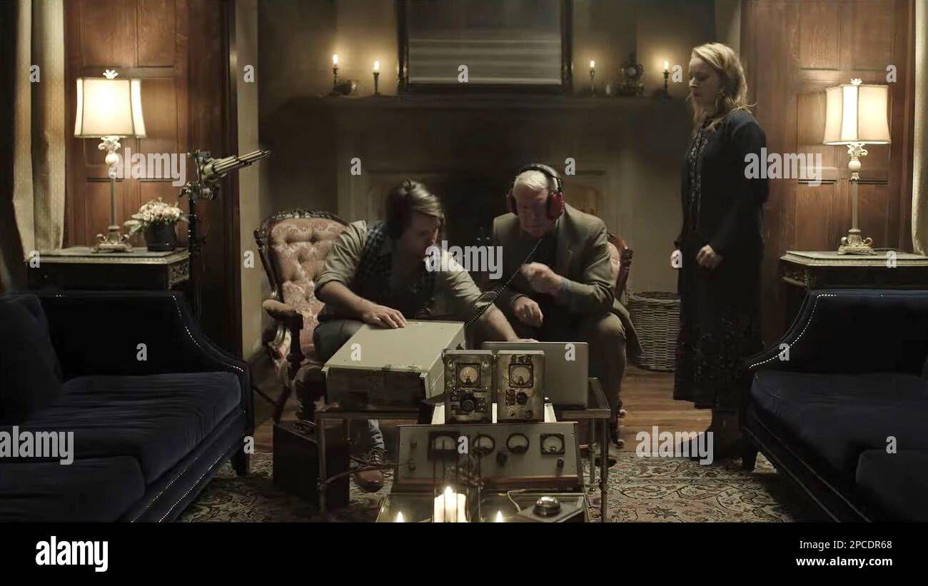 THE GHOST WITHIN, from left: Tom Millen, Simon Davies, Michaela Longden ...