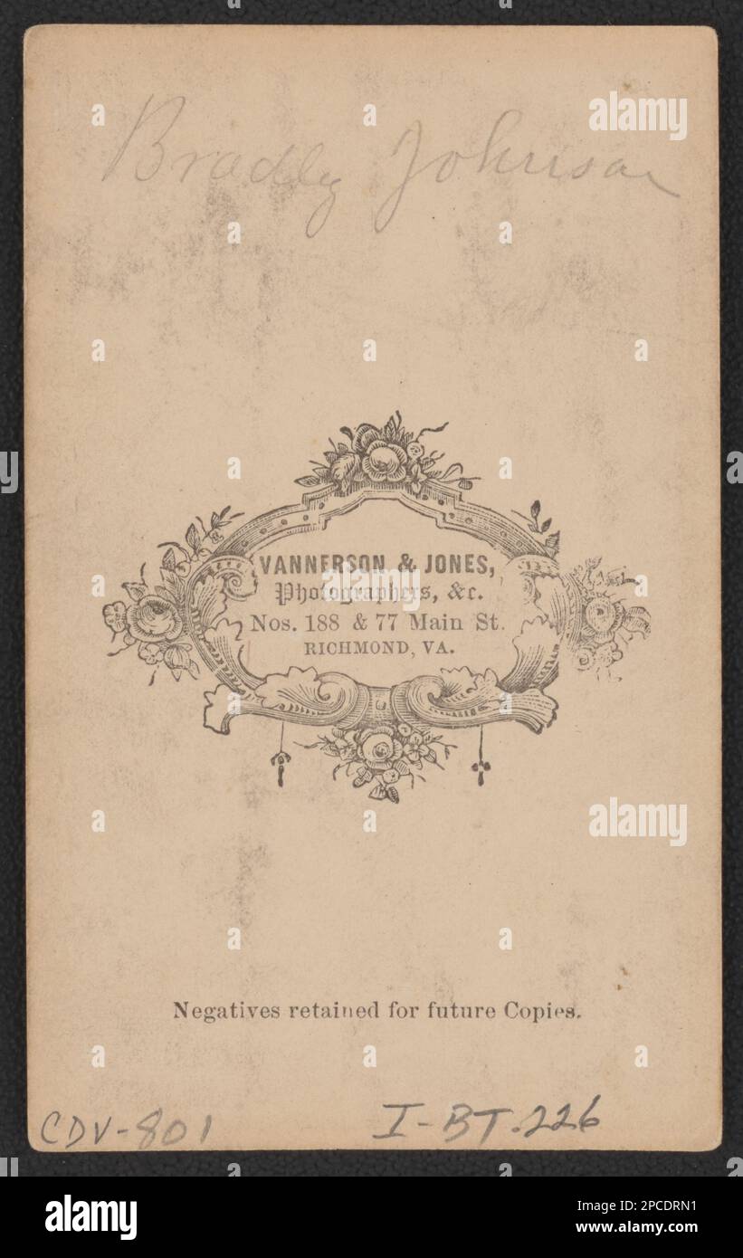Brigadier General Bradley Tyler Johnson of the 1st Maryland Infantry ...
