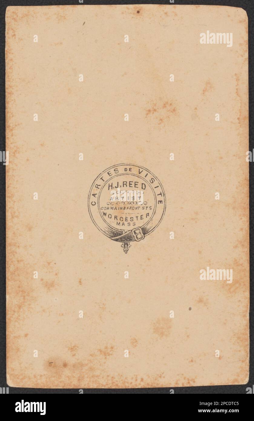 Captain and Assistant Quartermaster Horace James of 25th Massachusetts ...