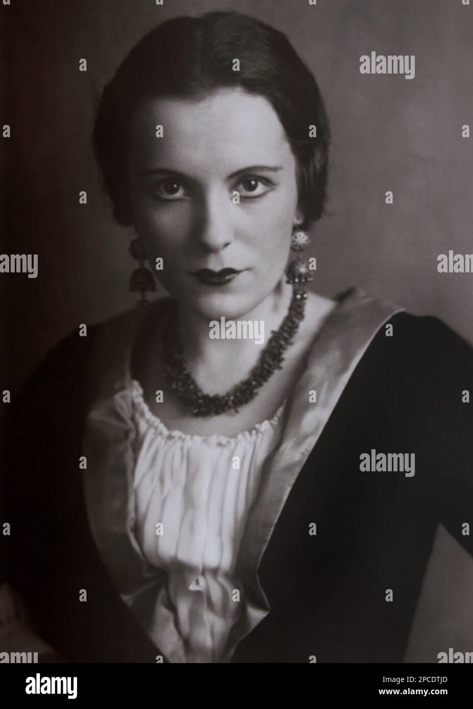 1934, Vienna , Austria: The celebrated Czech Opera singer soprano and ...