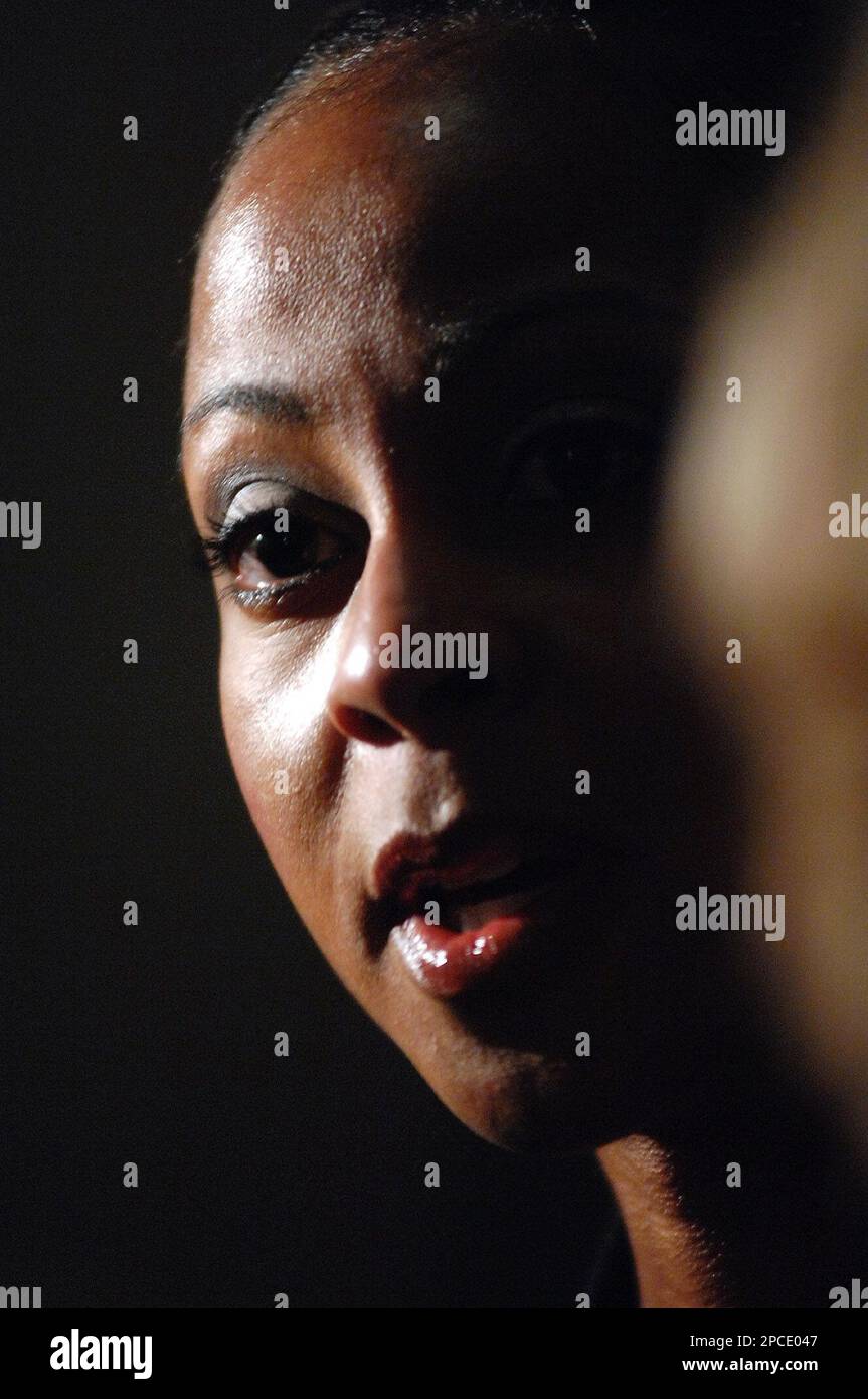 Oklahoma Assistant Attorney General Joel-lyn McCormick talks to media Friday, Oct. 20, 2006, in ...