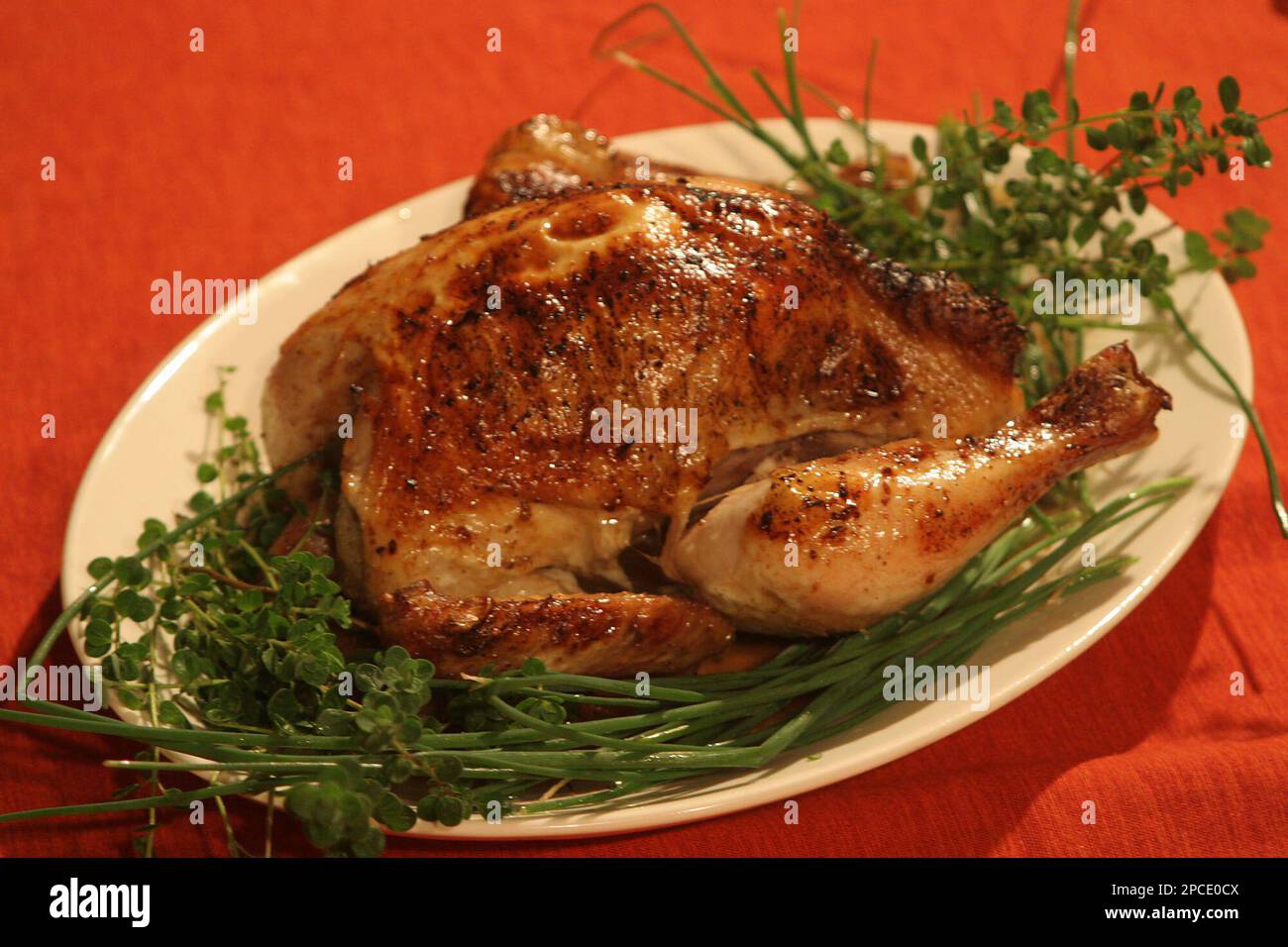 Get the Kitchen Idiot a toga: Parthian chicken. (AP Photo/Howie Rumberg ...