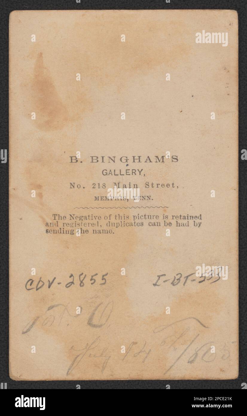 Brigadier General Meriwether Jefferson Thompson of 3rd Missouri ...