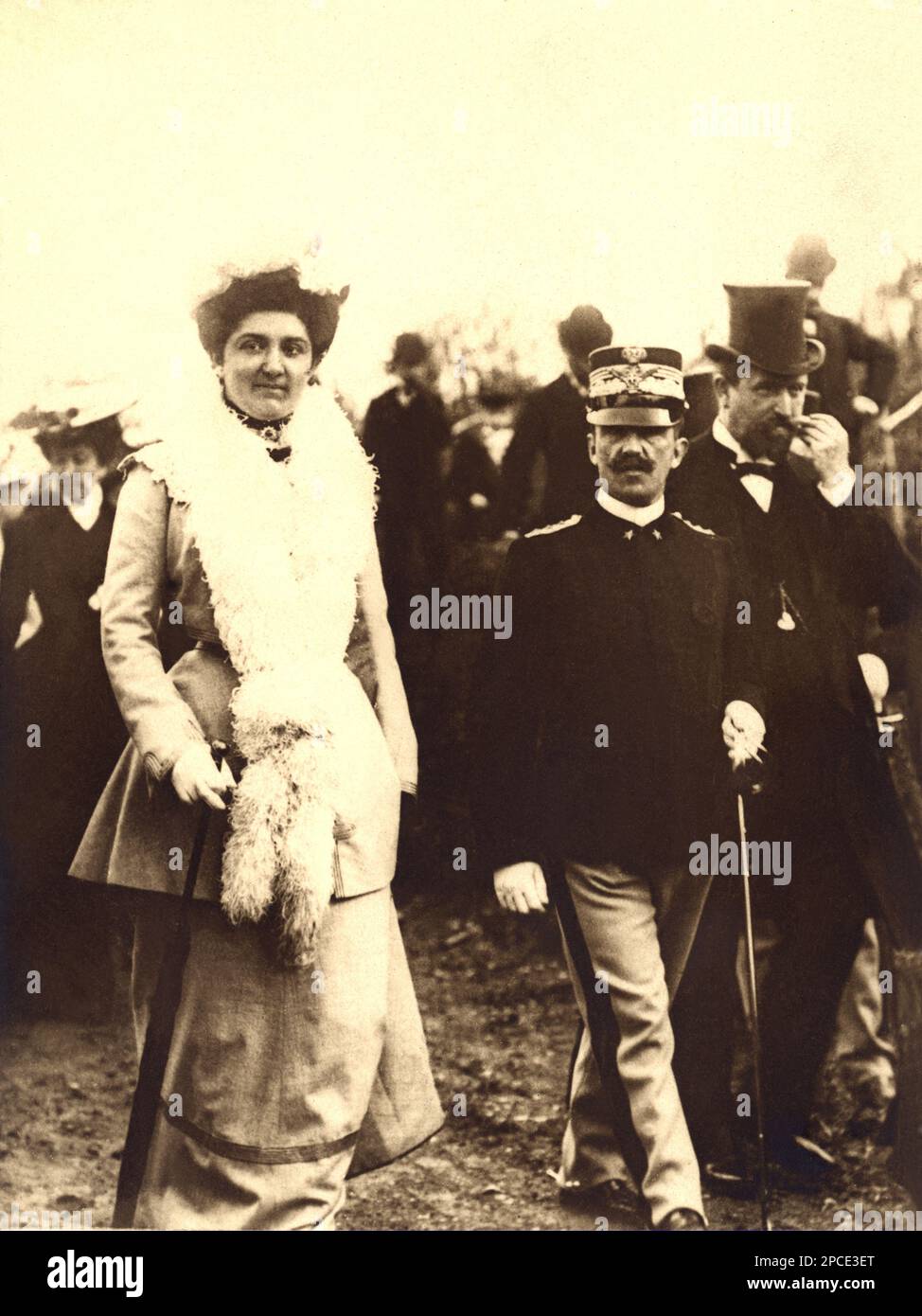 1902 ca , ITALY : The italian King VITTORIO EMANUELE III di SAVOIA ...