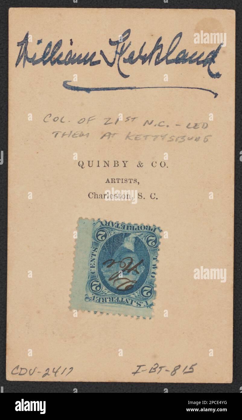 Brigadier General William Whedbee Kirkland, 21st North Carolina ...