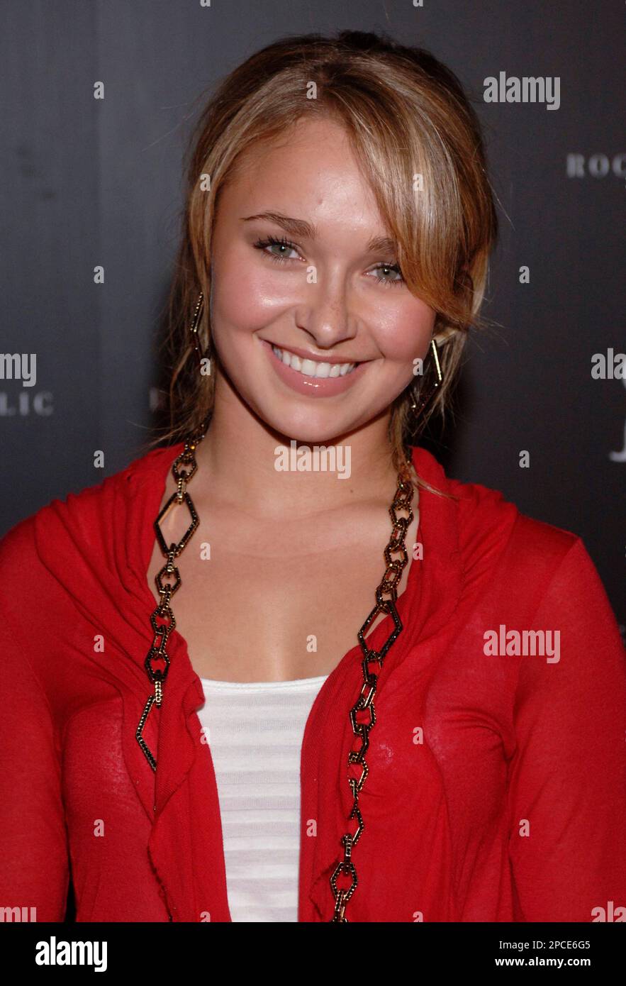Actress Hayden Panatierre arrives for the Los Angeles Fashion Week Rock ...