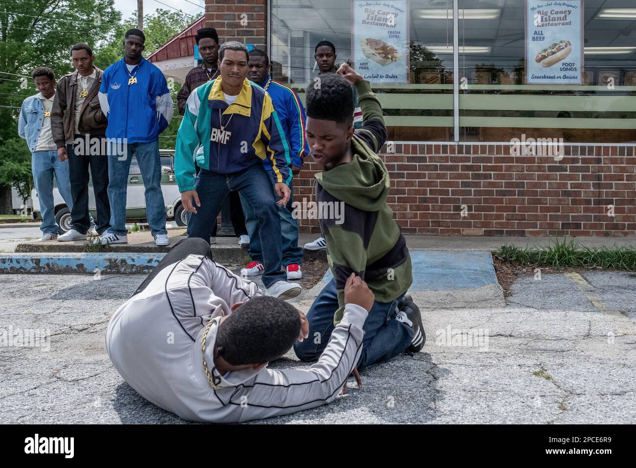 BMF, (aka BLACK MAFIA FAMILY), Shalom C. Obiago (back, third from left ...