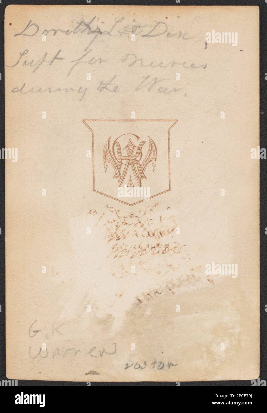 Nurse Dorothea L. Dix, Superintendent for Nurses for the Union Army ...