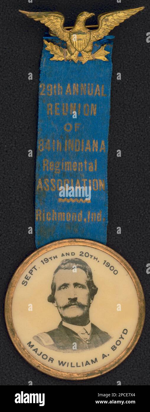 Lieutenant Colonel William A. Boyd of Co. C, 84th Indiana Infantry ...