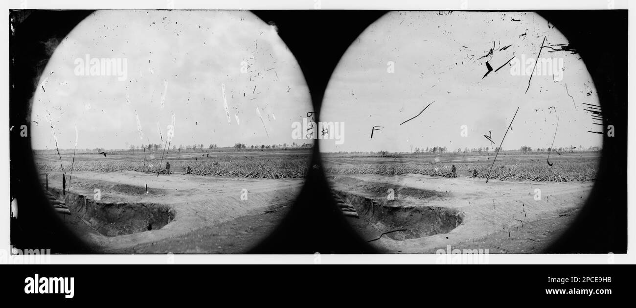 Petersburg, Virginia (vicinity). Fortifications. Civil war photographs ...