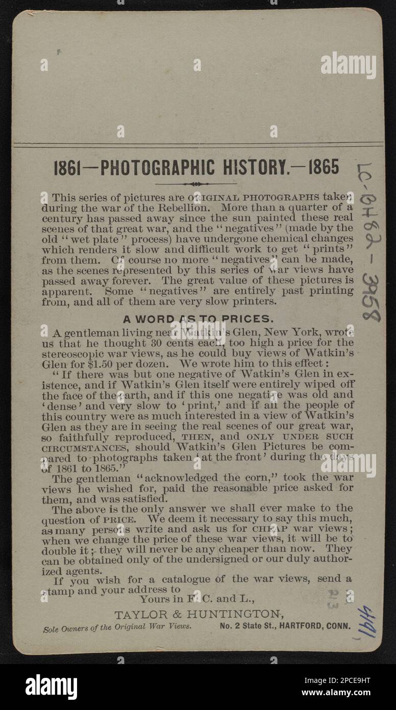Generals 1860 1870 hi-res stock photography and images - Alamy