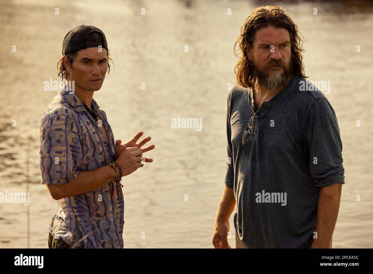 OUTER BANKS, from left: Chase Stokes, Charles Halford, 'The Diary ...