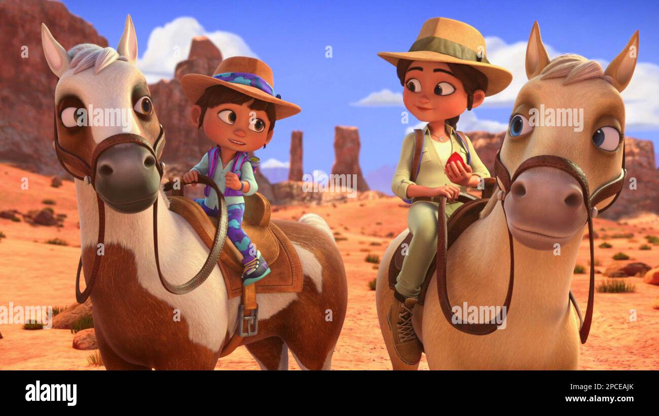 RIDLEY JONES, from left: Ridley Jones (voice: Iara Nemirovsky), Mama ...