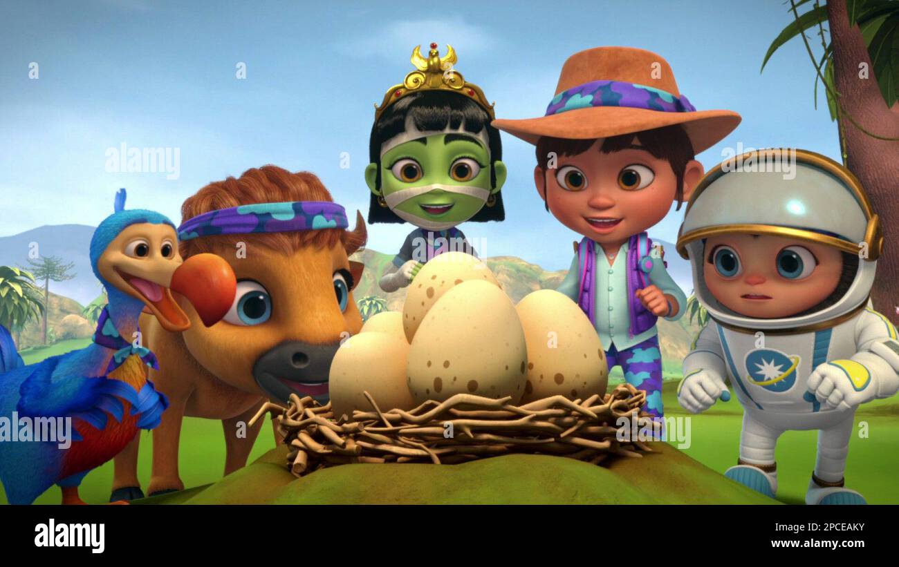 RIDLEY JONES, from left: Dudley (voice: David Errigo Jr.), Fred (voice ...