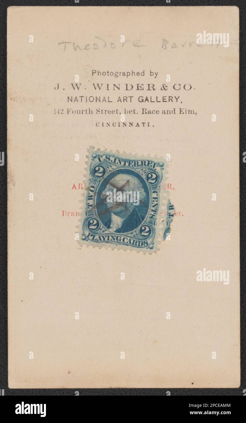 Brigadier General Theodore Harvey Barrett of Co. G, 9th Minnesota ...