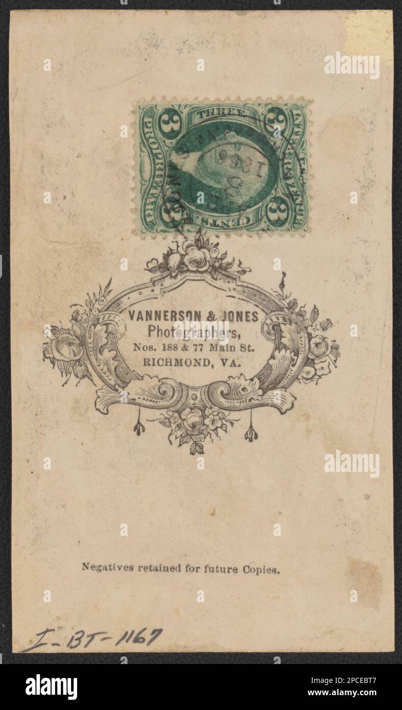 Unidentified First Lieutenant in Confederate uniform / Vannerson ...