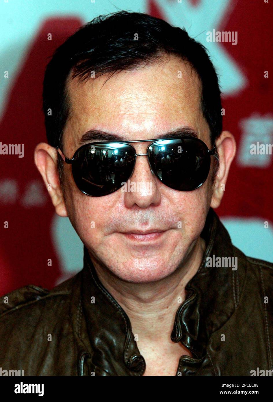 Hong Kong actor Anthony Wong pose during the premiere of his new movie ...