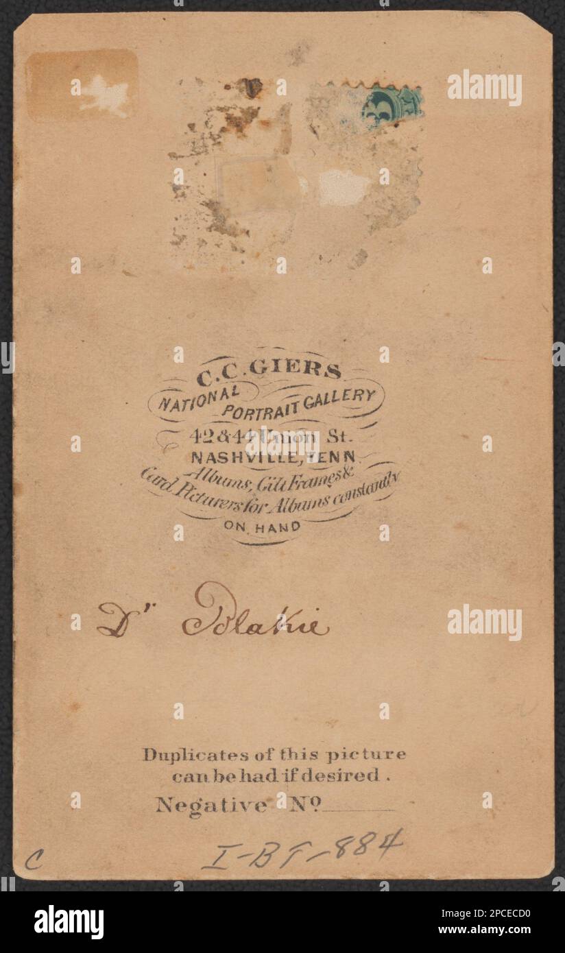 Surgeon George Stodart Blackie of Confederate States Medical Staff in ...