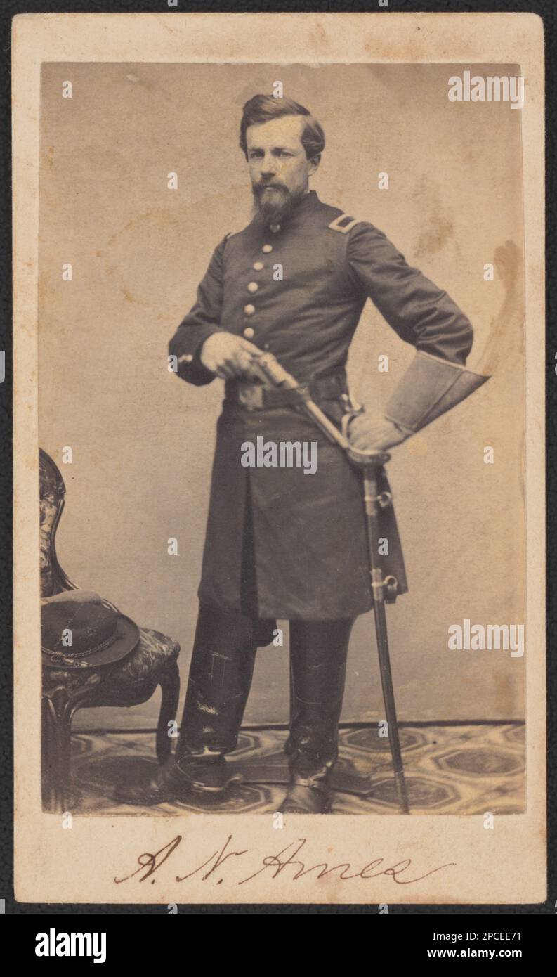 First Lieutenant Albert N. Ames of Cos. D ("Batty D") and G, New York ...