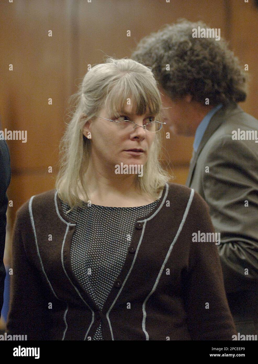 Andrea Petrosky looks around the General District Court after her ...