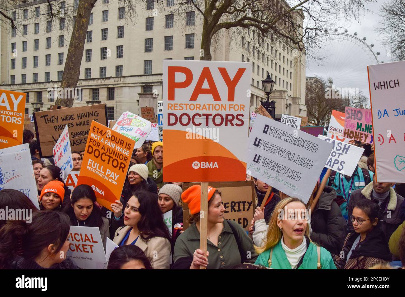 Pay restoration for doctors hi-res stock photography and images - Alamy