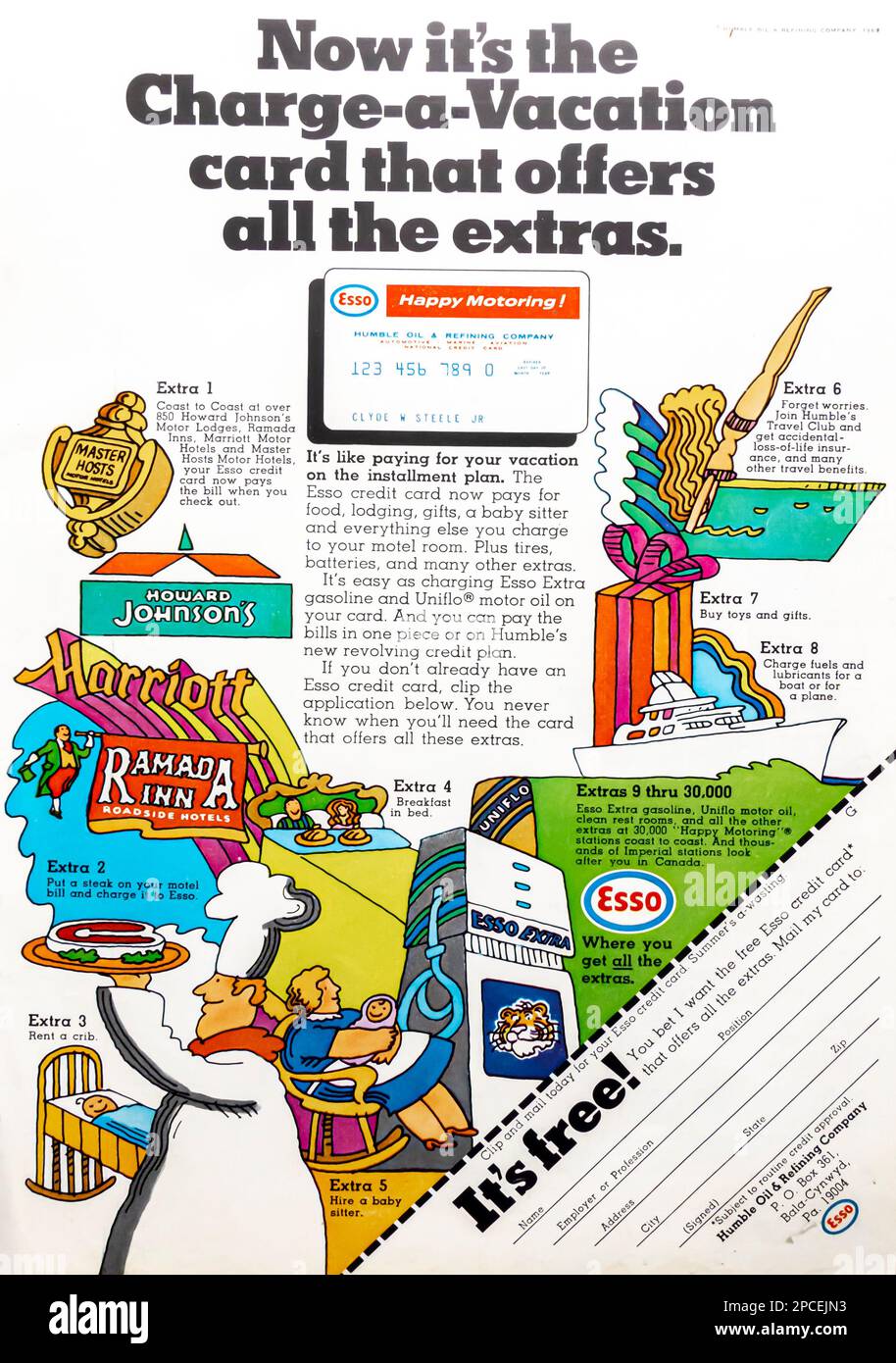 Exxonmobil advert hi-res stock photography and images - Alamy