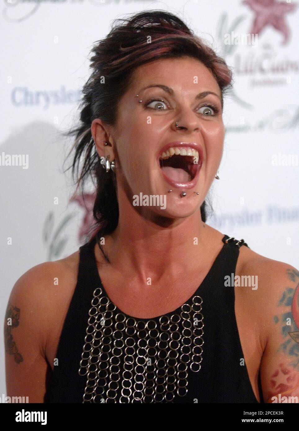 Singer Dilana Robichaux attends the 9th annual benefit for the Lili ...