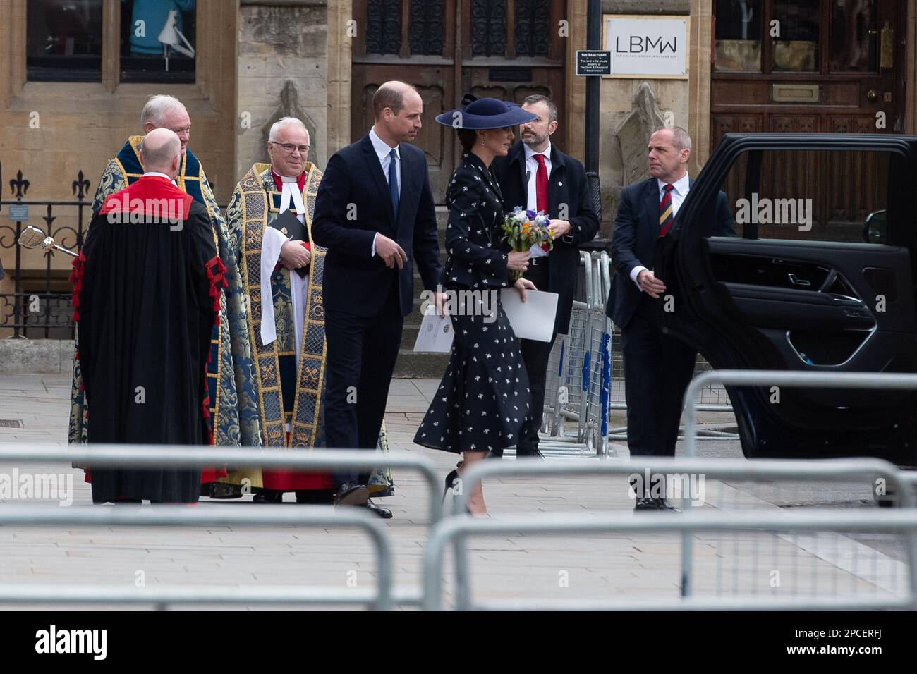 Westminster, London, UK. 13th March, 2023. William, the Prince of Wales ...