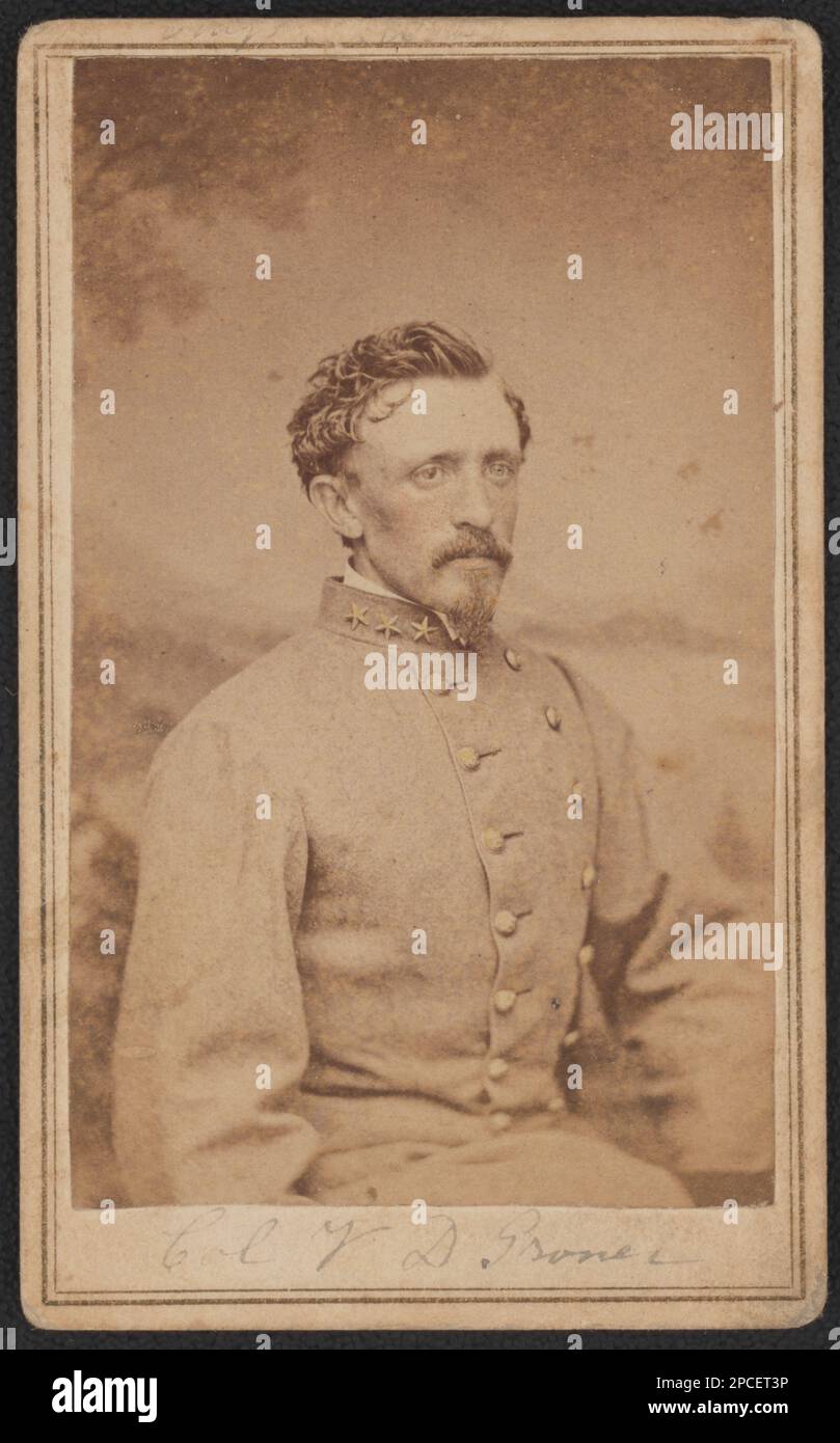 Colonel Virginius Despeaux Groner of 61st Virginia Infantry Regiment in ...