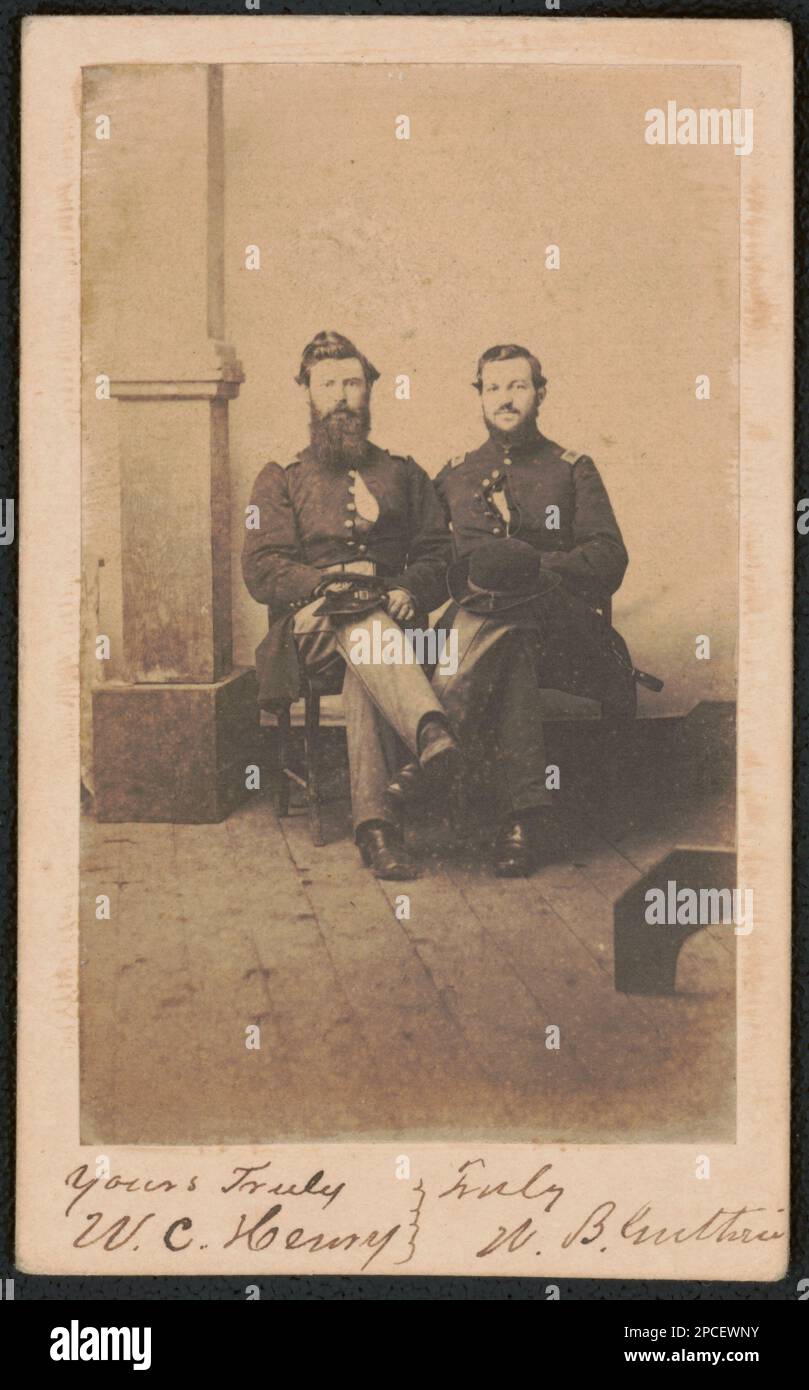 Major William Clay Henry of Co. H, 81st Ohio Infantry Regiment and ...