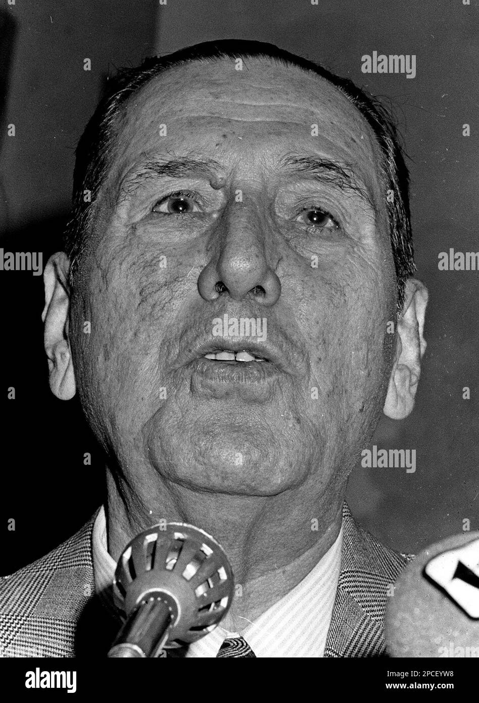 **FILE** Argentina's late president Gen. Juan Domingo Peron addresses ...