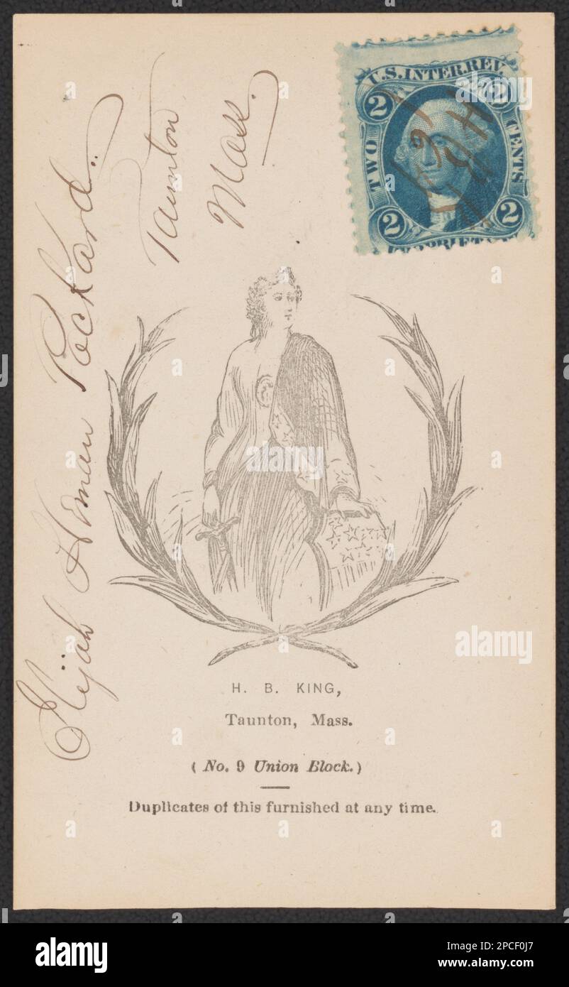 Hospital Steward Elijah H. Packard of U.S. Army in uniform / H.B. King ...