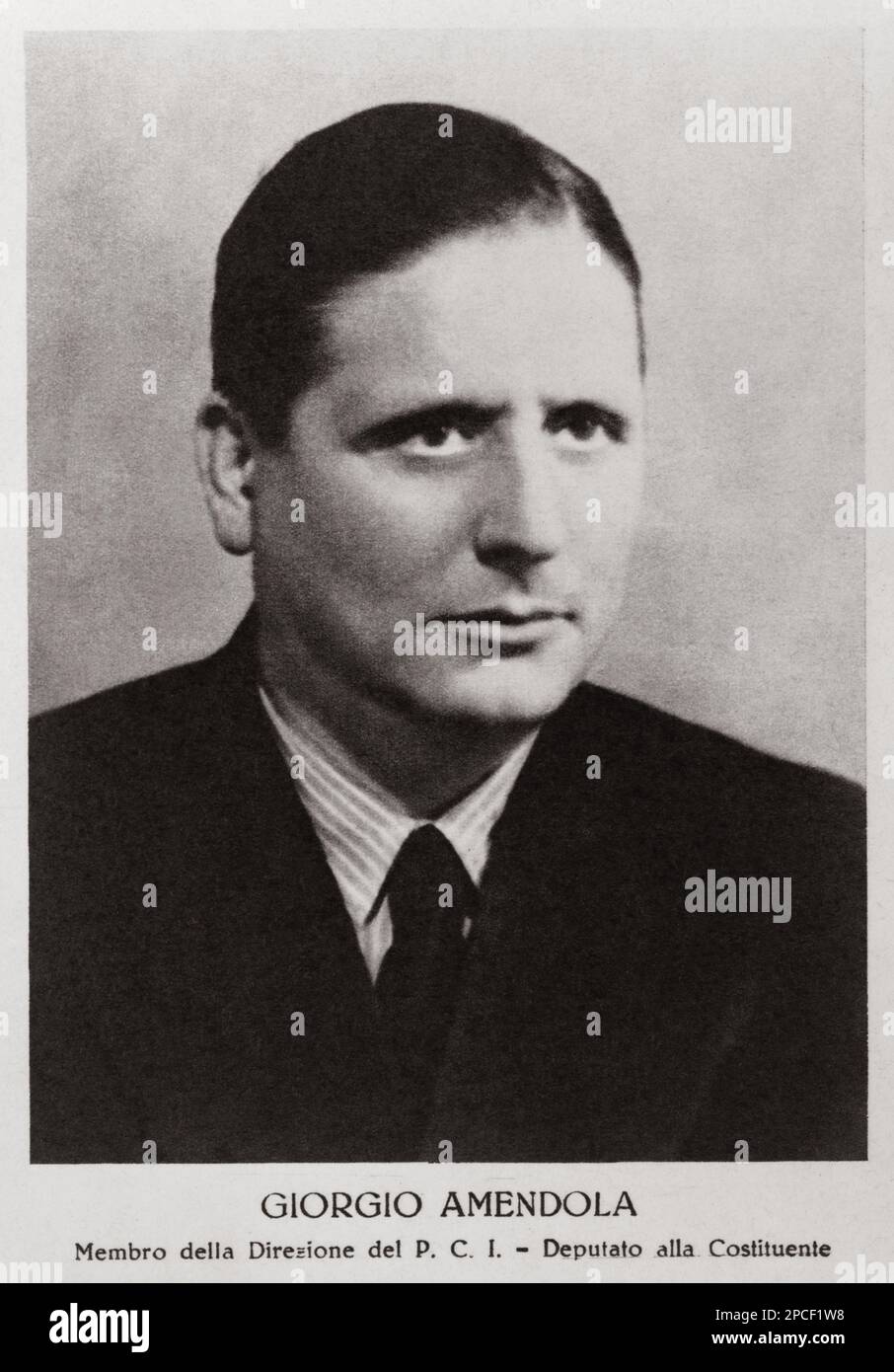 Giorgio amendola italiano comunista hi-res stock photography and images ...