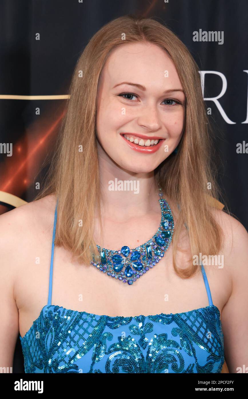 Los Angeles, California, USA. 12th March, 2023. Actress Rachelle Henry attending the GTK PR ...