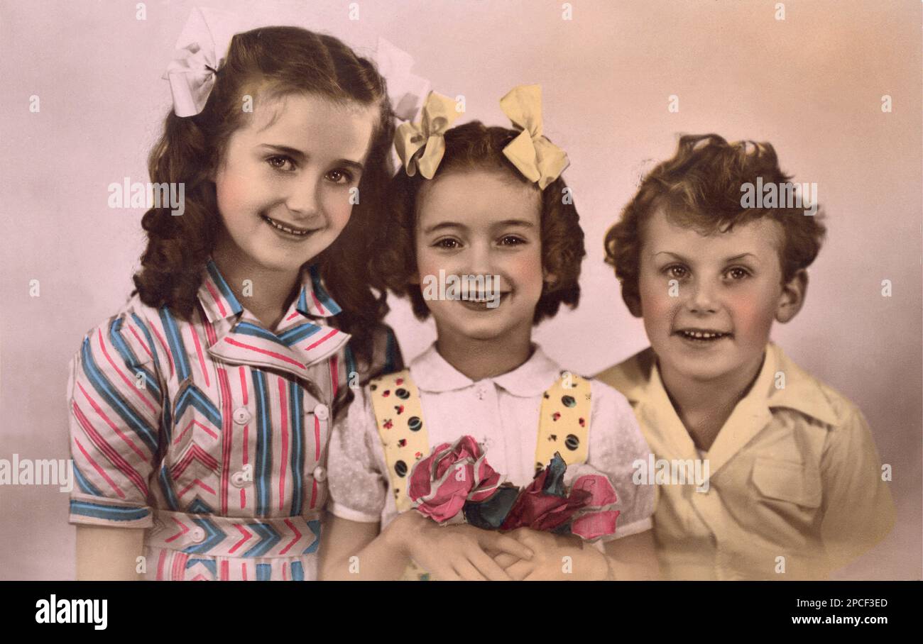 1940's , FRANCE : Three brothers - FOTO STORICHE - HISTORY PHOTOS ...