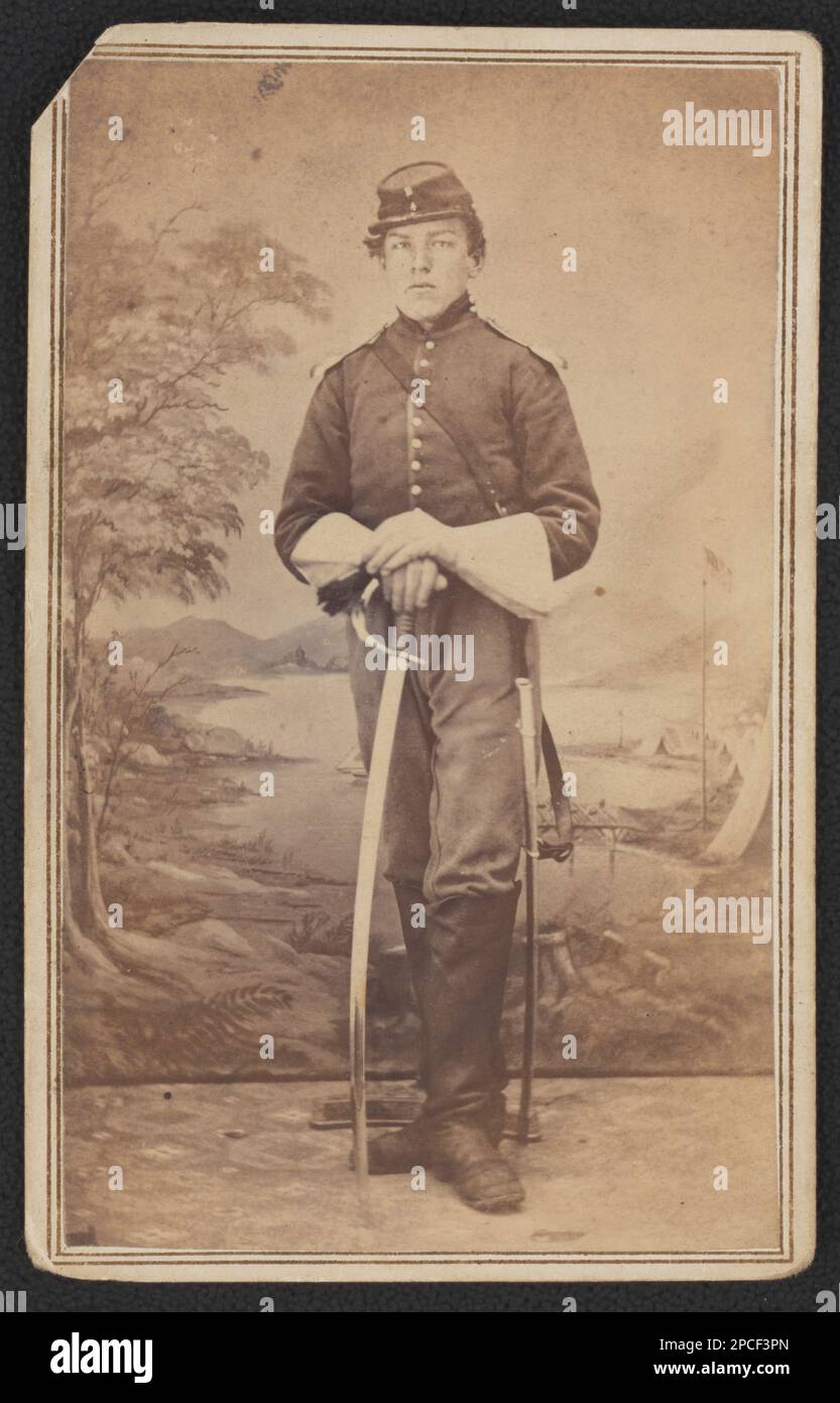 Private Josiah Q. Pratt of Co. B, 4th Massachusetts Cavalry Regiment in ...