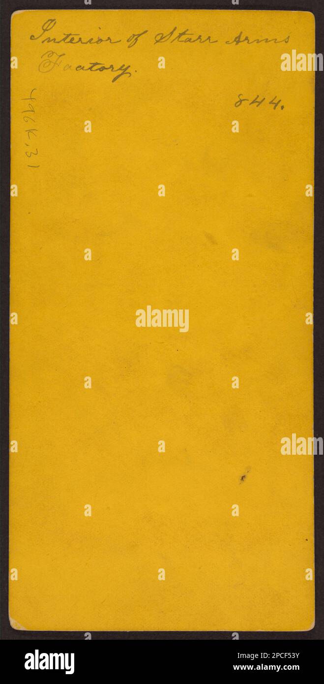 Interior of Starr Arms Factory. Forms part of the Larry Gottheim ...