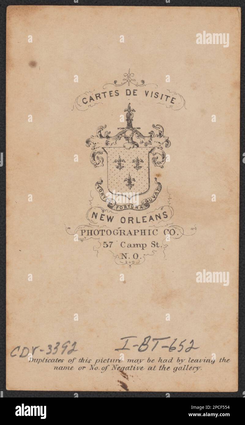 Unidentified 1st Lieutenant in Confederate uniform / New Orleans ...