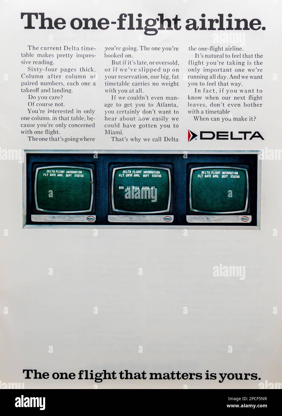 Vintage advert in 1960s magazine hi-res stock photography and images ...