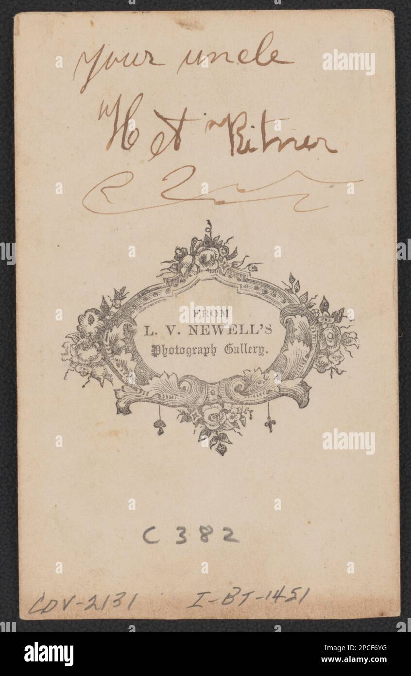 Private Henry Bitner of Co. B, 2nd Texas Infantry Regiment in uniform ...